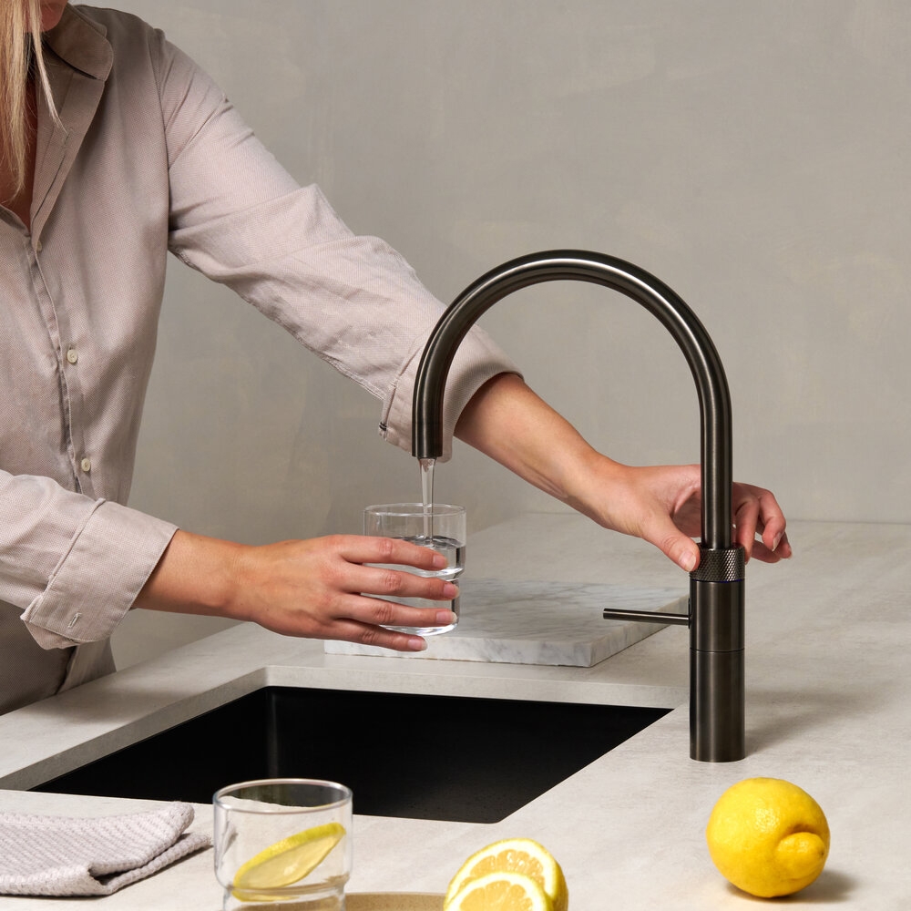 Quooker Fusion Round inkl. PRO3 & CUBE - Gun Metal