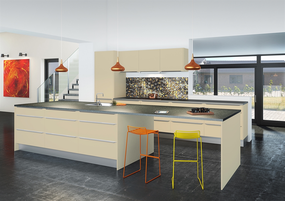 Overskab med boring til spot i bund