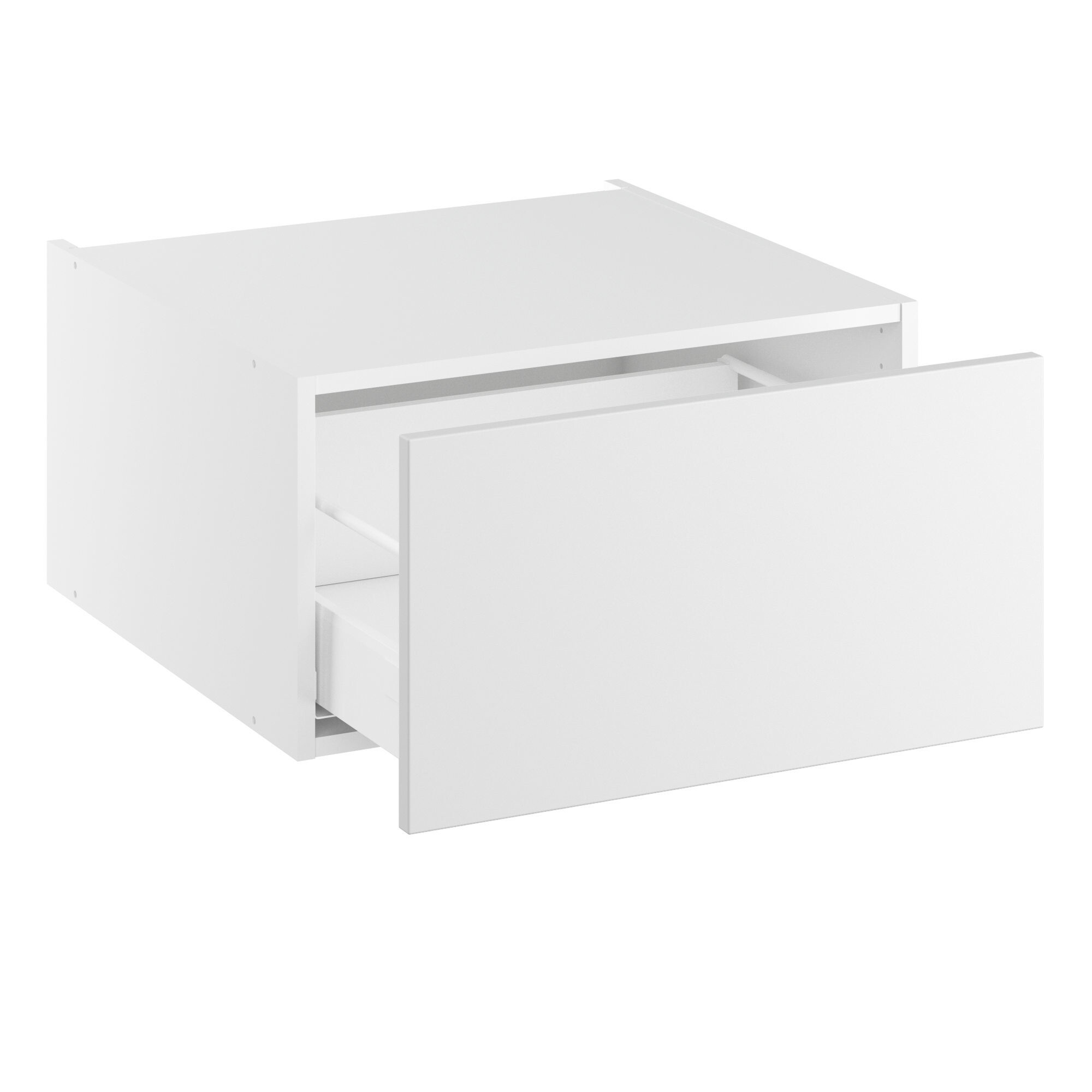 Flaskeskab med 1 skuffe