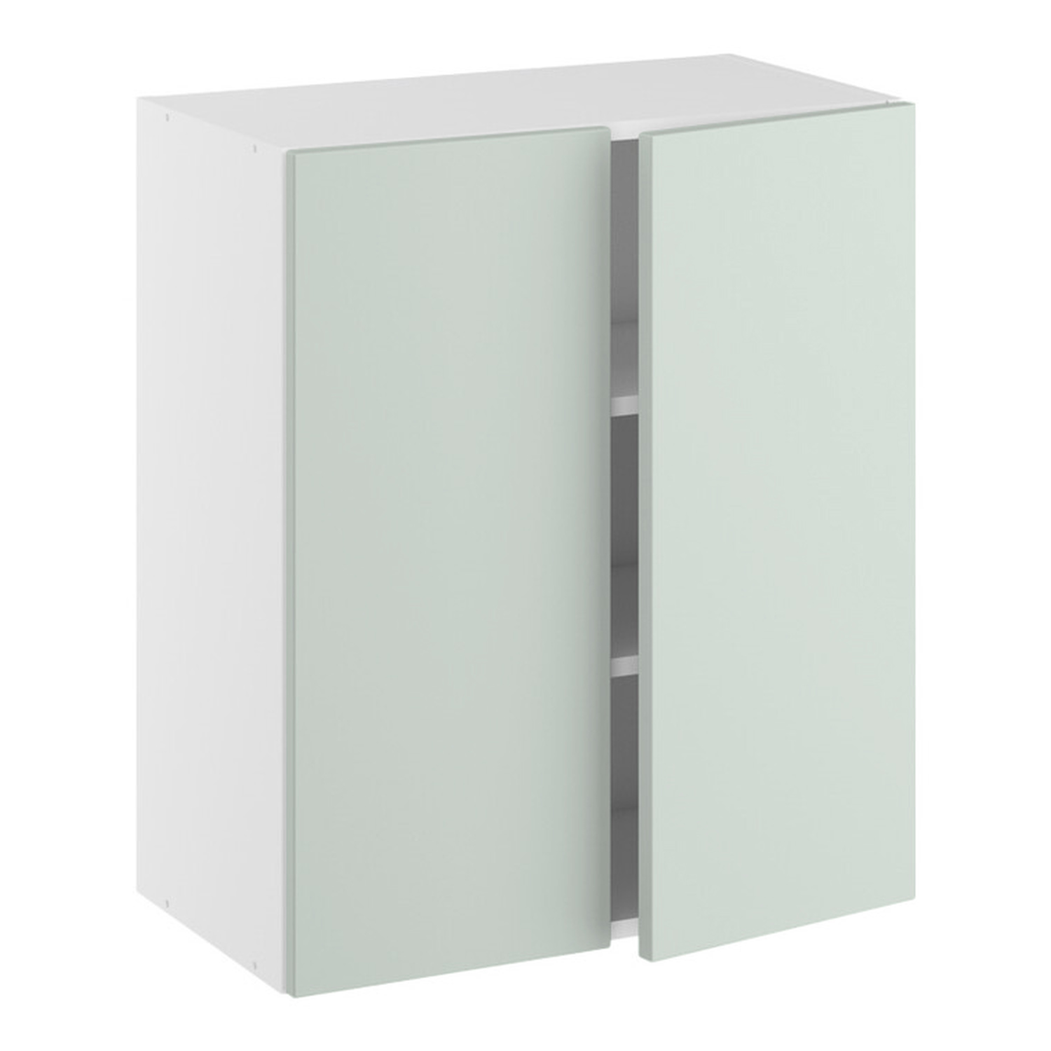 Overskab med 2 låger