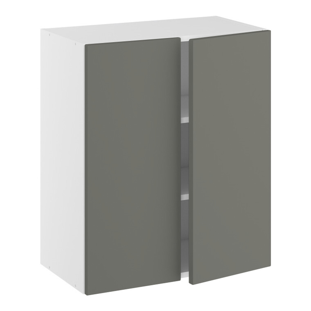 Overskab med 2 låger